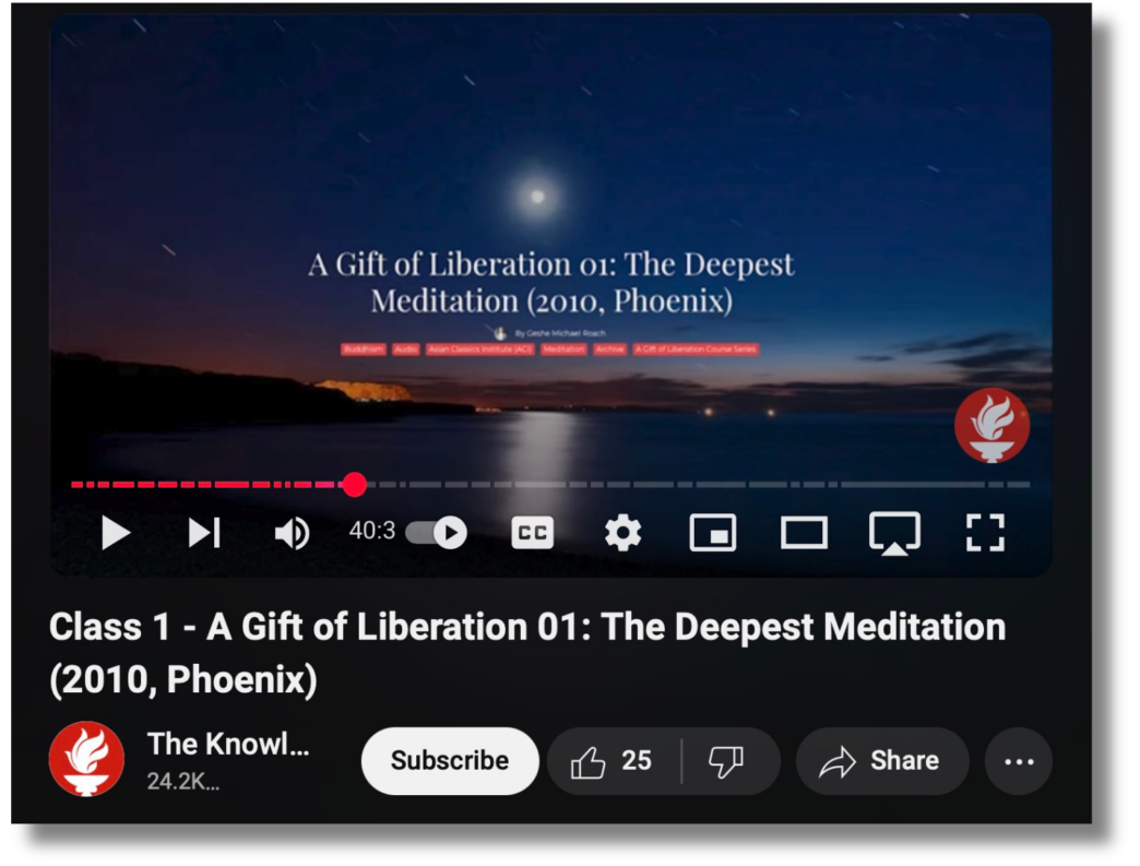 English Interactive Outline – A Gift of Liberation 01: The Deepest ...